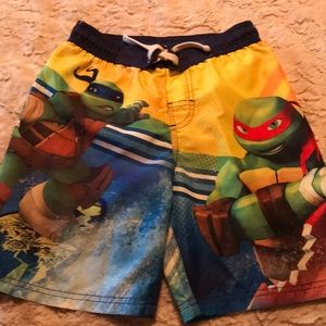 Nickelodeon | Swim | Teenage Mutant Ninja Turtles Swim Trunks | Poshmark